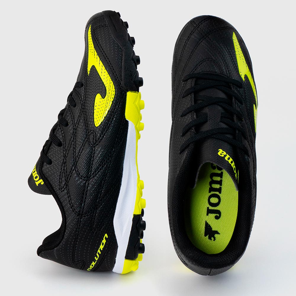 Zapatillas Futbol Evolution JR Niño 2501 TF Negro